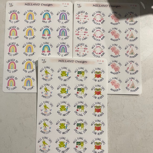 Mixed Digital Merit and Reward Pack 1 - Etsy