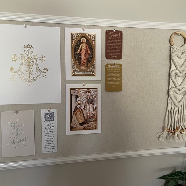 The Annunciation – Mater Inviolata – Embroideries – Vintage Catholic ...