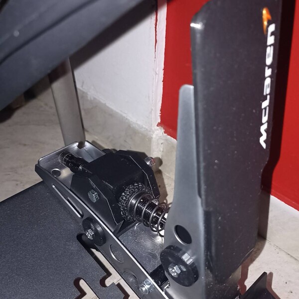 Fanatec CSL Elite Pedal V1 V2 Hydraulic Mod With Pressure Spring Damper ...