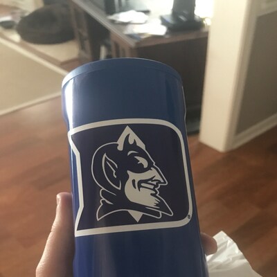 Duke Blue Devils 3 Premium Vinyl Decal Licensed NCAA Set of 2 - Etsy