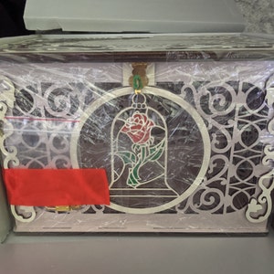 Wedding Card Box Wedding Money Box Mermaid With Lock and | Etsy