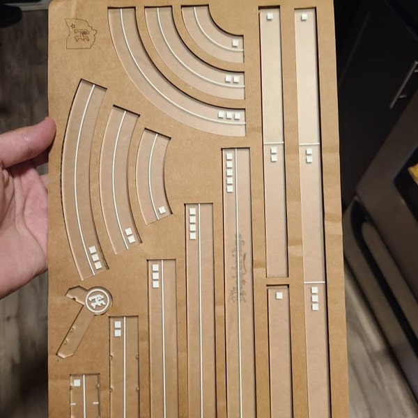 Templates and Range Rulers With "pip" Markings for Use With X-wing - Etsy
