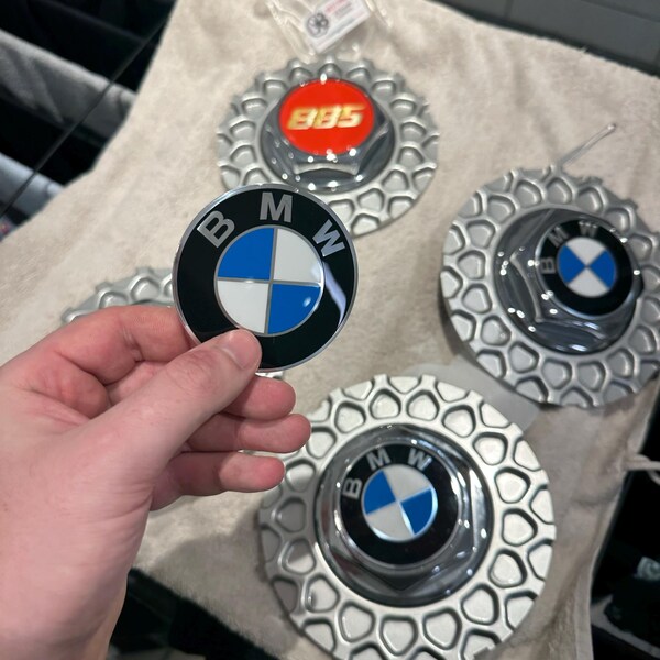 Metal Stickers Car Wheel Center Cap Stickers Set of 4 FIT OZ RACING 23 ...