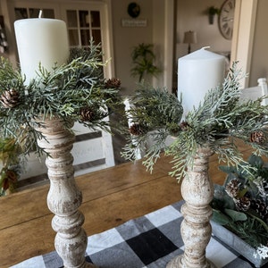 Christmas Winter Stem, Long Needle Pine Natural Pinecone, 16' Long ...