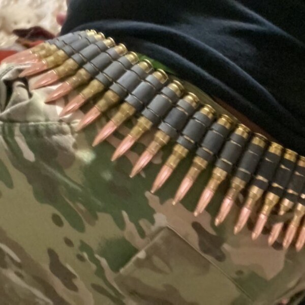 Bullet Belt,punk Belt,gothic Belt,heavy Metal Bullet Belt,punk Fashion ...