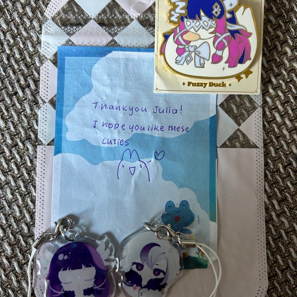 Genshin Duck Enamel Pin Kaveh With Bread - Etsy