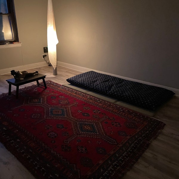 Japanese Zabuton Sitting Floor Cushion (includes Insert and Removable ...