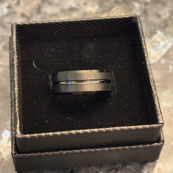 Personalized Promise Ring for Him Custom Ring for Men Unique Valentine ...