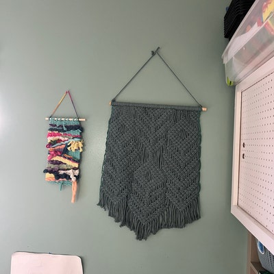 TABLE RUNNER Pattern Macrame Tutorial colorio DIY Macrame Boho Pdf Pattern, Instruction and Knot ...