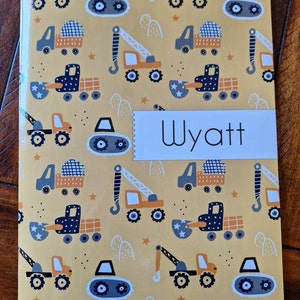 School Pocket Folder, Back to School, Personalized, School Supplies ...