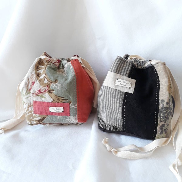 PDF Sewing Pattern Modern Japanese Rice Bag komebukuro - Etsy Sweden