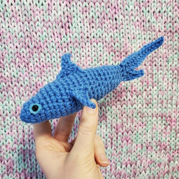 Thresher Shark Crochet Pattern | Anxious Shark Amigurumi PDF | LOW SEW ...