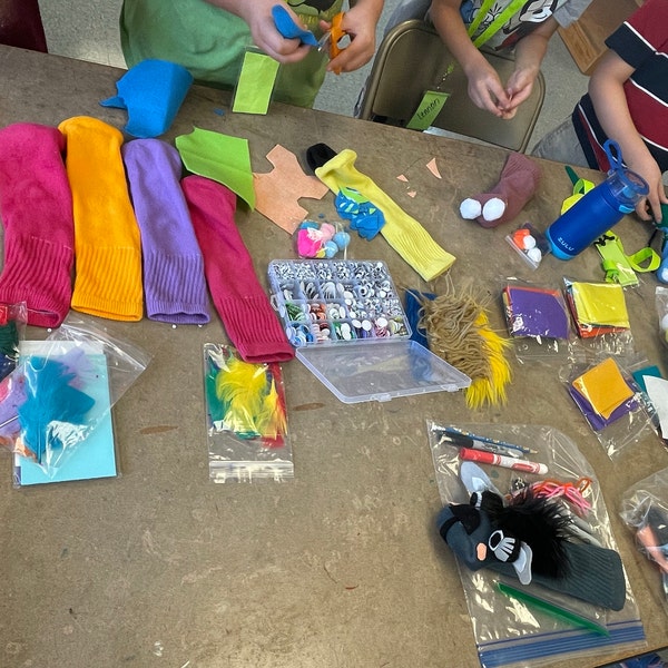 Monarch Butterfly Sock Puppet. Professionally Sewn, Handmade, Couture ...