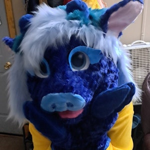 Wolf Ear Pattern for Making Faux Fur Costume Ears Animal Ears Cosplay ...