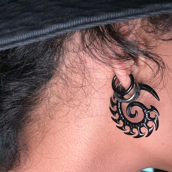 Ear Cuff, Gothic Ear Cuff, Gothic Jewelry, Gothic Earrings Ear Cuff ...