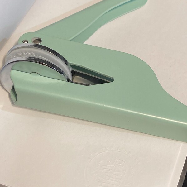 Book Embosser Personalized Custom From the Library of Book Stamp ...