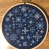 Winter Stitch Along 2019 Pattern / Modern Pattern Snowflake, Nordic ...