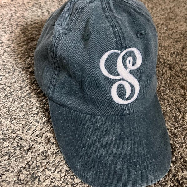 Monogram Hat Womens Personalized Baseball Cap - Etsy
