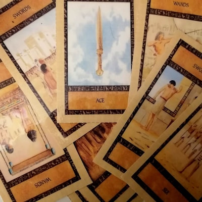 Printable Tarot Digital Esoteric Oracle Tarot Cards - Etsy