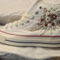 Custom Converse Chuck Taylor Embroidered /embroidered Converse Custom ...