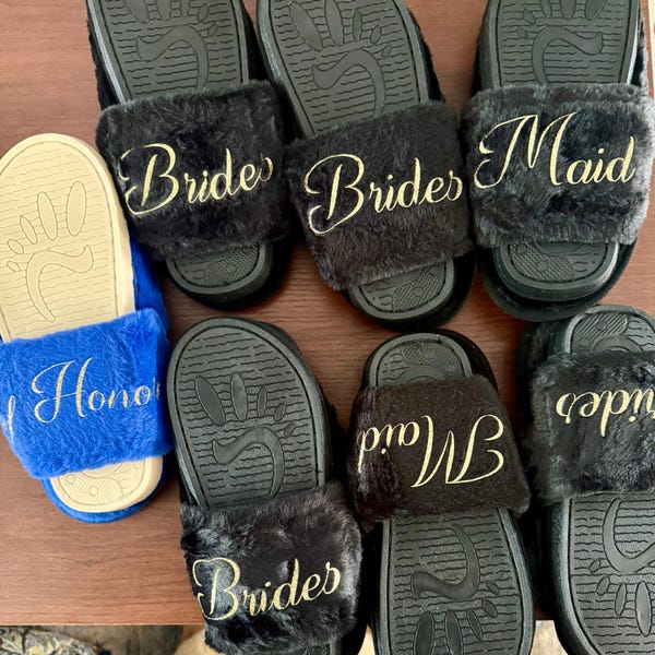 Bridal Personalized Bathrobes Wedding Robe for Bride Custom Matching ...