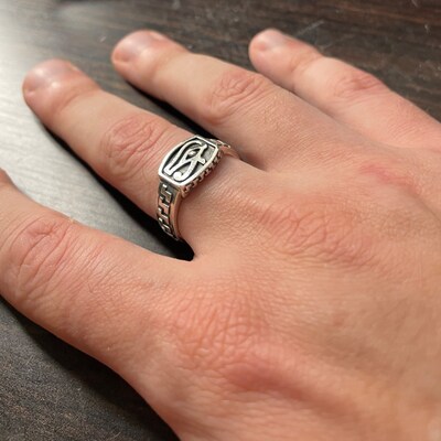 Si Vis Pacem Para Bellum Bullet Men Silver Ring - Etsy