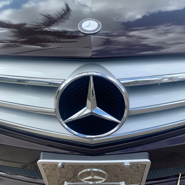 2015-2018 Mercedes Benz Front Star Led Emblems White Light Deep Dish ...