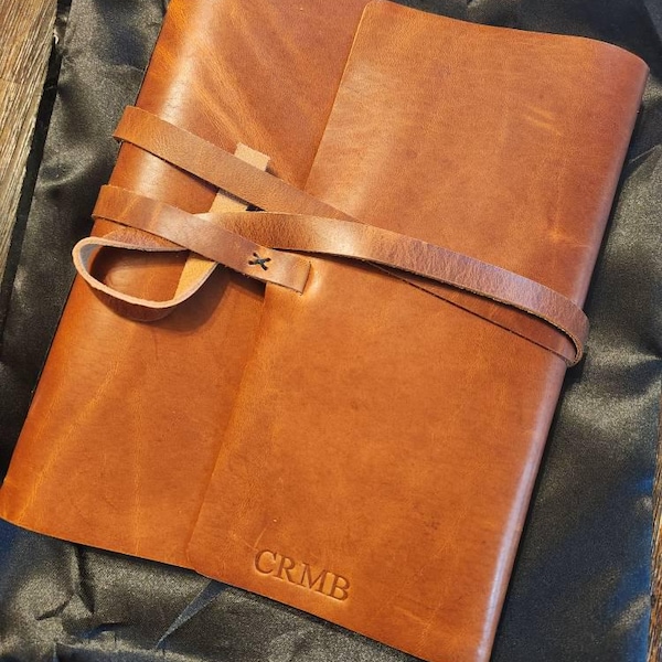 Extra Large Journal, Hand Bound Journal, Personalized Gift for Her ...