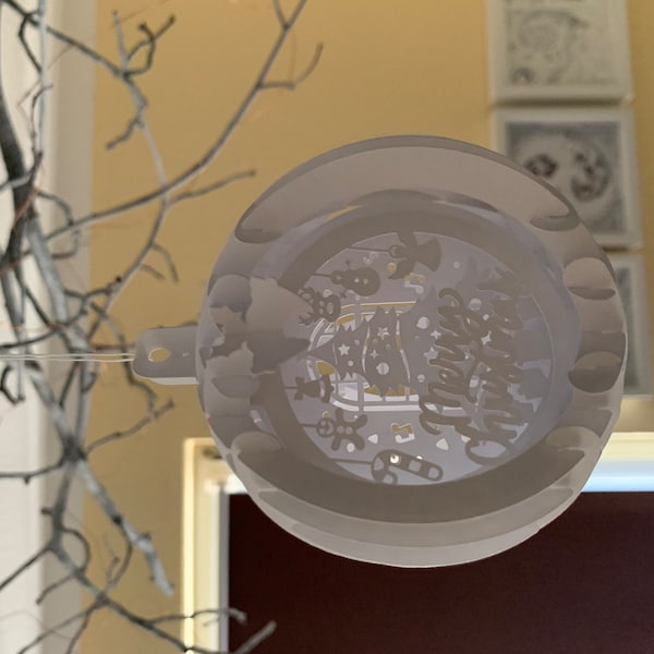 3D Birthday Popup Sphere Papercraft Template, Papercut SVG, Png Pdf ...