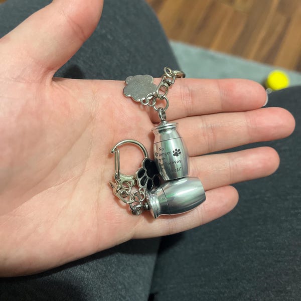 Lovely Natural Walnut Cremation Urn / Scattering Tube - Fits in Pocket ...