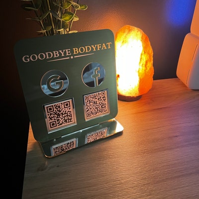 Pop up Shop Sign Multi QR Code QR Code Sign Instagram - Etsy