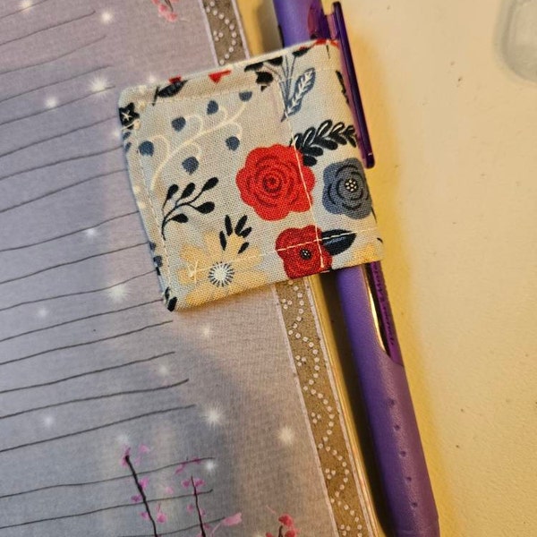 Magnetic Bookmark and Pen Holder PDF Sewing Pattern,pdf Pattern and ...