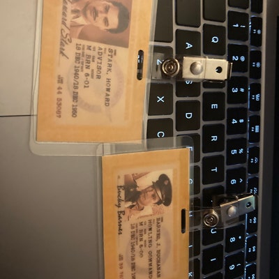 Captain America / Agent Carter SSR ID Badges - Etsy