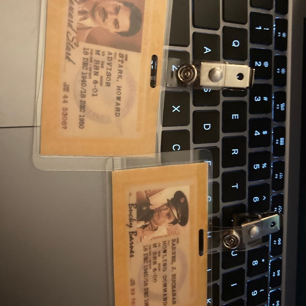 Captain America / Agent Carter SSR ID Badges - Etsy