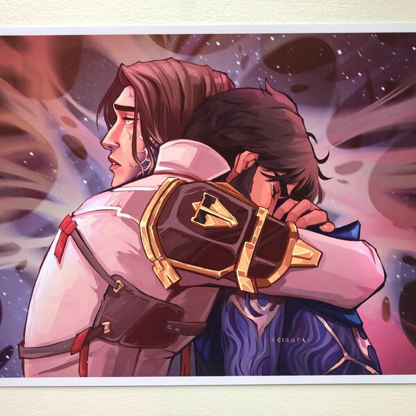 Victor Vale & Eli Ever | Art Print - Etsy