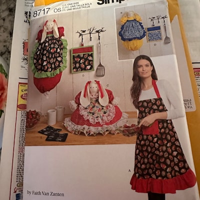 Uncut Simplicity 8134 Sewing Pattern, Great Summer Wrap Front Pants ...