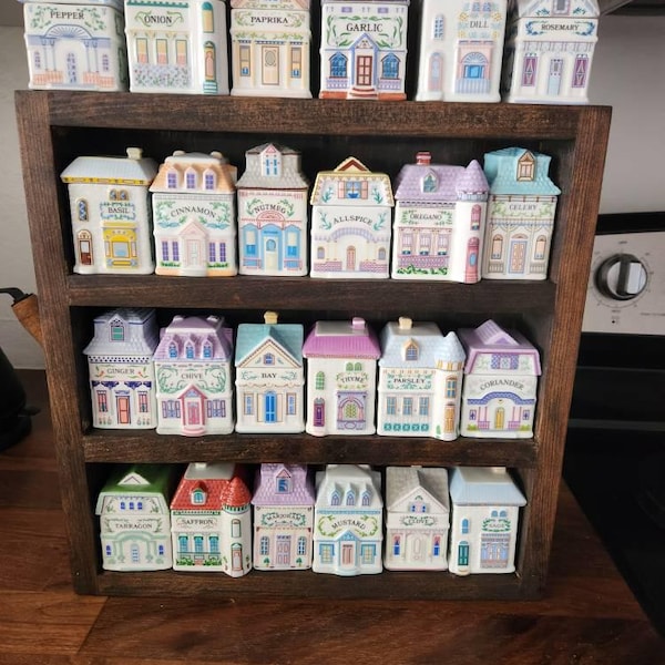 Lenox Spice Rack Shelf | Handmade Solid Wood Lenox Spice Rack Shelf ...