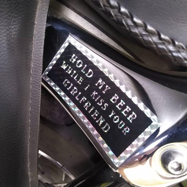 Mutant Registry Warning Sticker, Retro Wanted Poster Prism Decal, X ...