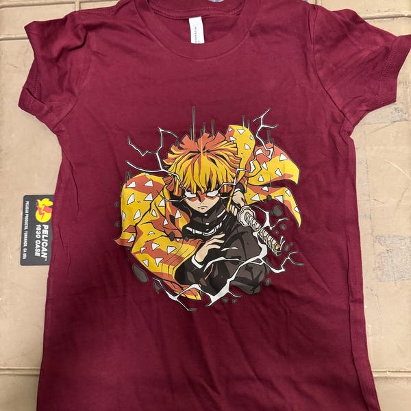 Zenitsu Shirt, Lightning Breathing Shirt, Hashira Shirt, Demon Slay ...