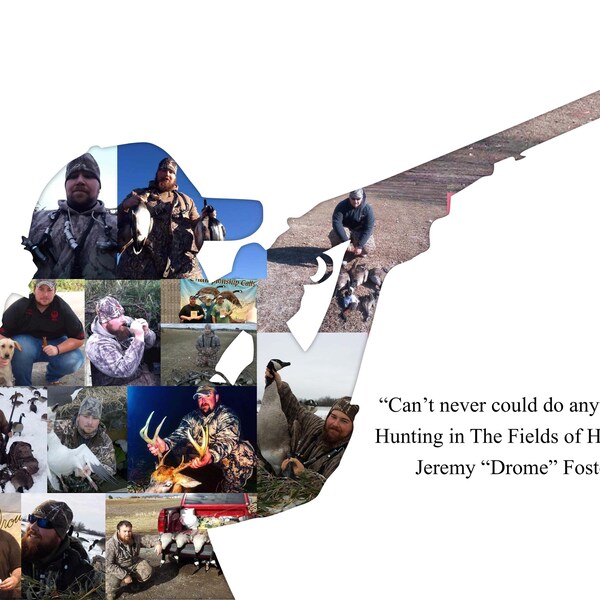 Duck Hunting Gift for Men, Personalized Hunter Photo Collage, Duck ...