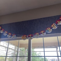 Pink Smiley Face Banner, Happy Girl Banner, Checkered Banner, Retro ...