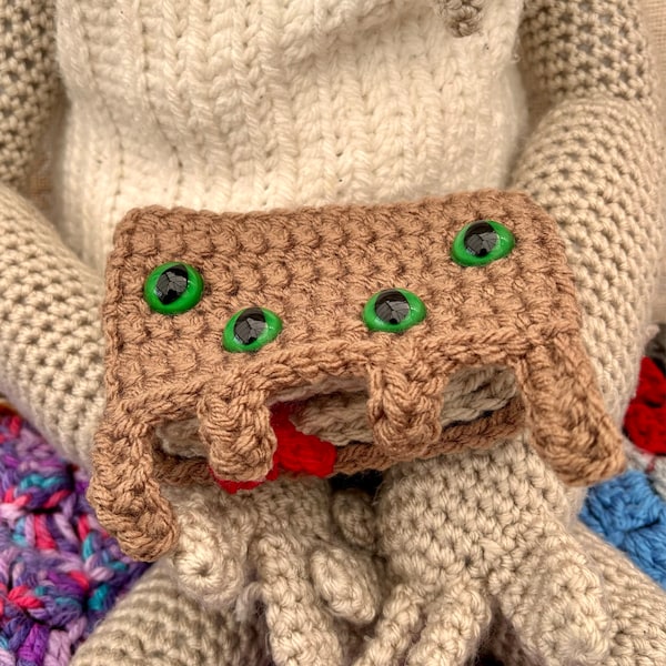 Monster Mimic Book Crochet Pattern - Etsy