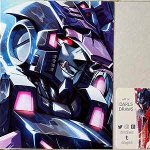 Soundwave Rodimus Transformers Print - Etsy