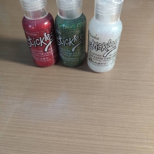 Ranger, Stickles Glitter Glue, 3 Colors, Christmas Set Two, Wine Cellar ...