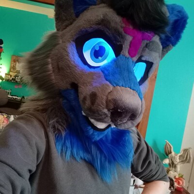 LED Light With Cooling Fan Kit Combo Cosplay Lighting Effect 12v ...