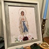 Our Lady of Lourdes Marian Art Print, Hail Mary Print, Marian ...