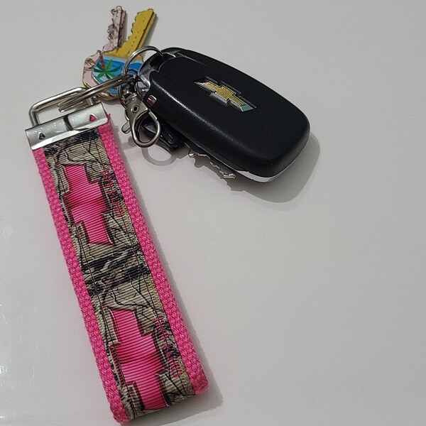Chevy Keychain / Wristlet / Ribbon Keychain / Ribbon Keyfob / Teacher ...