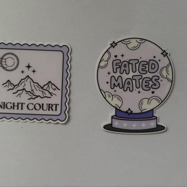 Night Court Postage Stamp ACOTAR Kindle Sticker, ACOTAR Sticker, Night ...