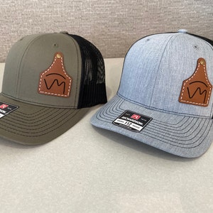 Customizable Cow Tag Hat Adult Cattle Tag Cap Richardson - Etsy