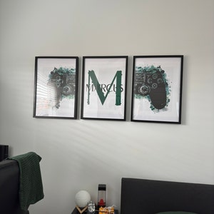 Gaming Poster Printable Art for Man Cave, Gamer Print Wall Decor for ...